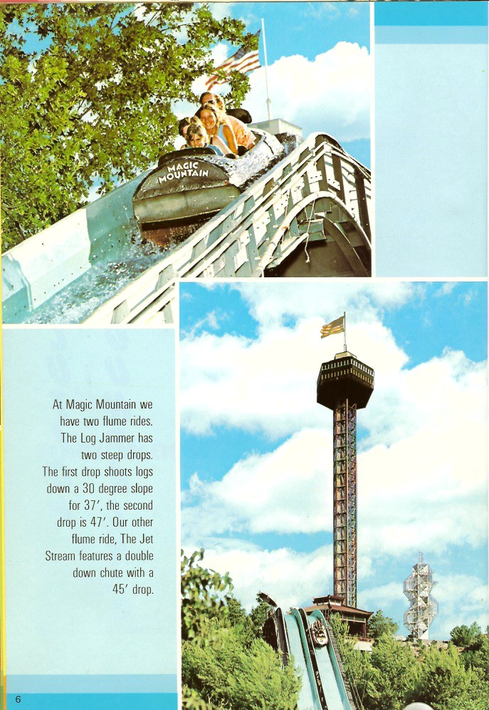 Six Flags Magic Mountain - Shane's Amusement Attic - 1978 Souvenir Book