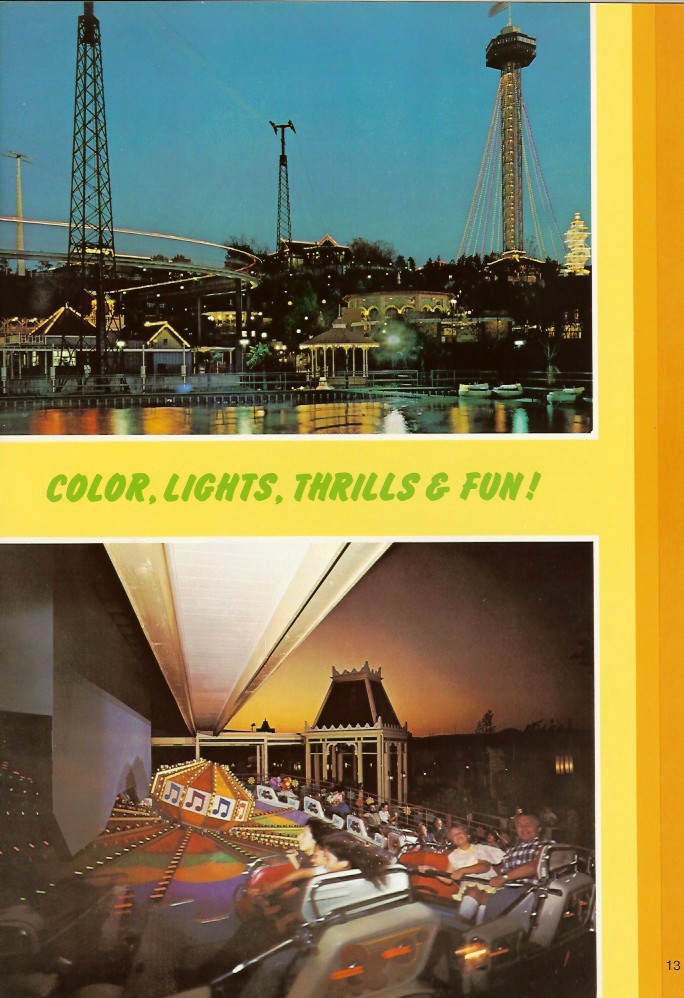 Six Flags Magic Mountain - Shane's Amusement Attic - 1978 Souvenir Book