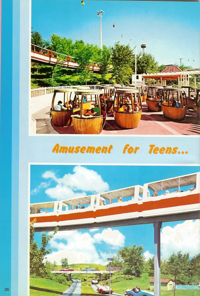 Six Flags Magic Mountain - Shane's Amusement Attic - 1978 Souvenir Book