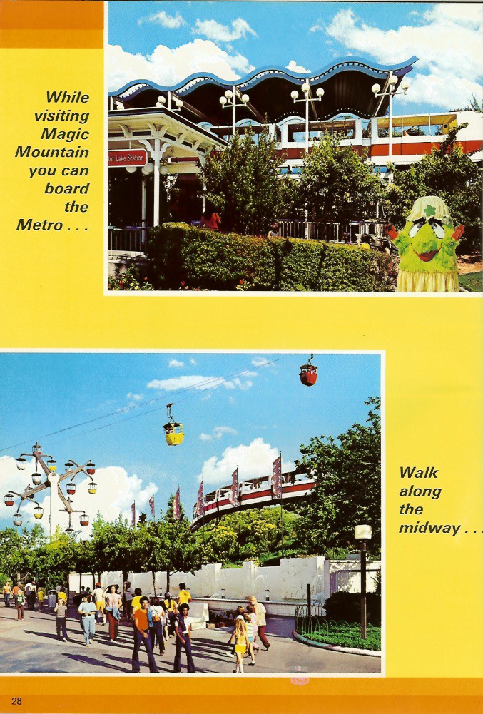 Six Flags Magic Mountain - Shane's Amusement Attic - 1978 Souvenir Book