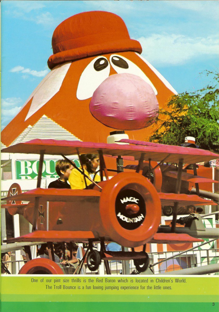 Six Flags Magic Mountain - Shane's Amusement Attic - 1978 Souvenir Book