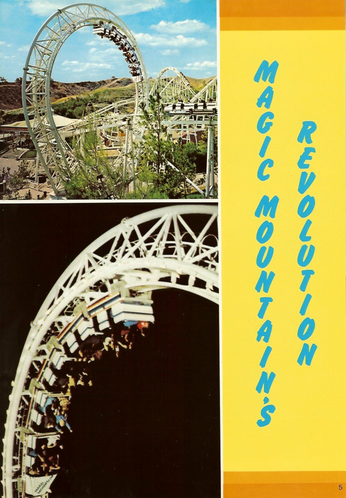 Six Flags Magic Mountain - Shane's Amusement Attic - 1978 Souvenir Book