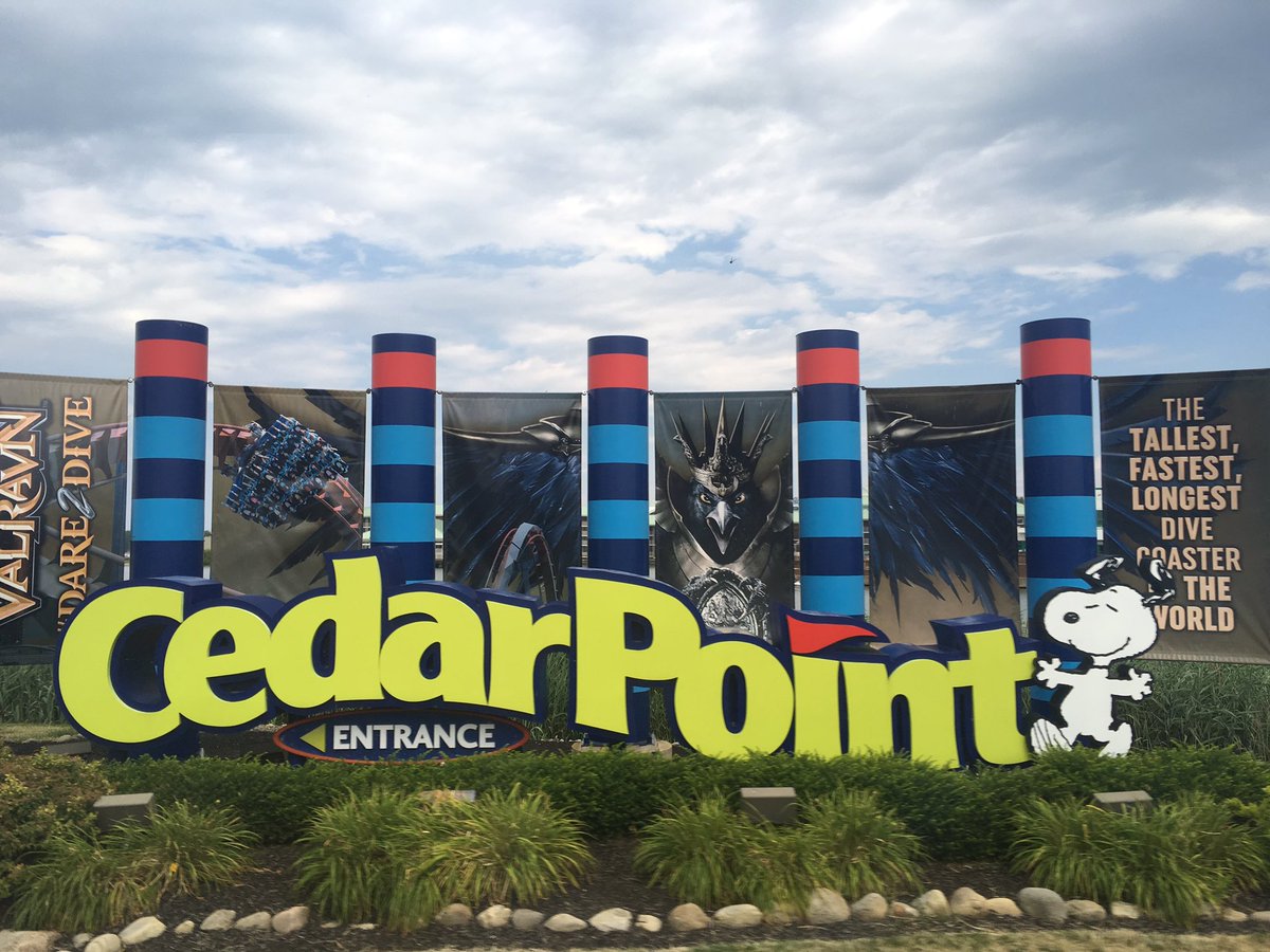 Cedar Point - USA 2016 - Robb & Elissa Traveling Around Riding Stuff