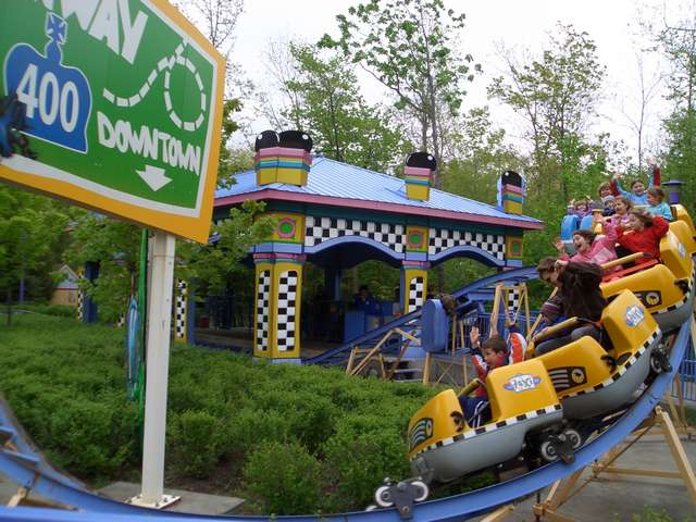 Taxi Jam Roller Coaster Photos, Paramount Canada's Wonderland