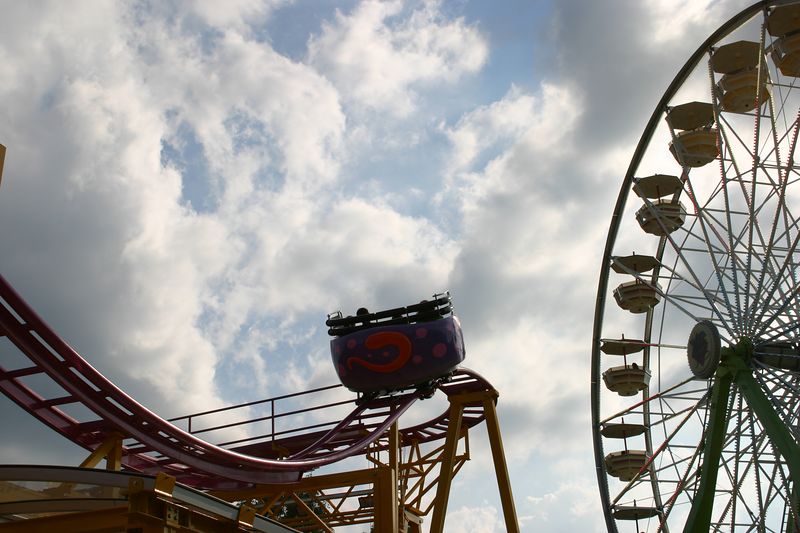 Crazy Mouse Roller Coaster Photos, Martin's Fantasy Island