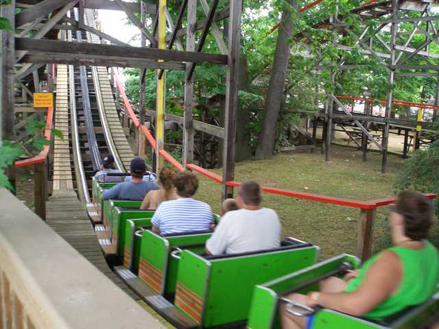 Comet Roller Coaster Photos, Waldameer